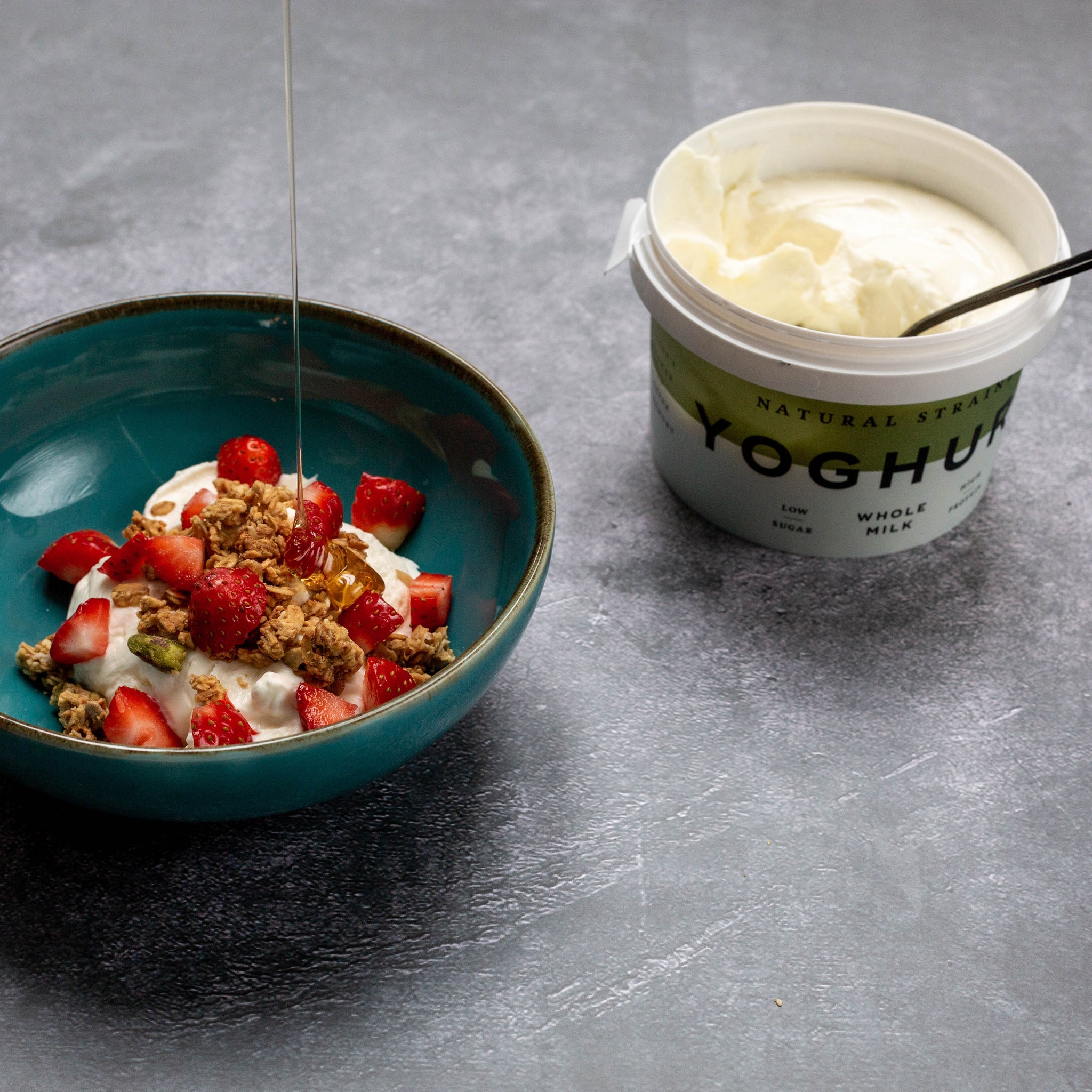 Whole Milk Strained Yoghurt - 500g – The Dorset Dairy Co
